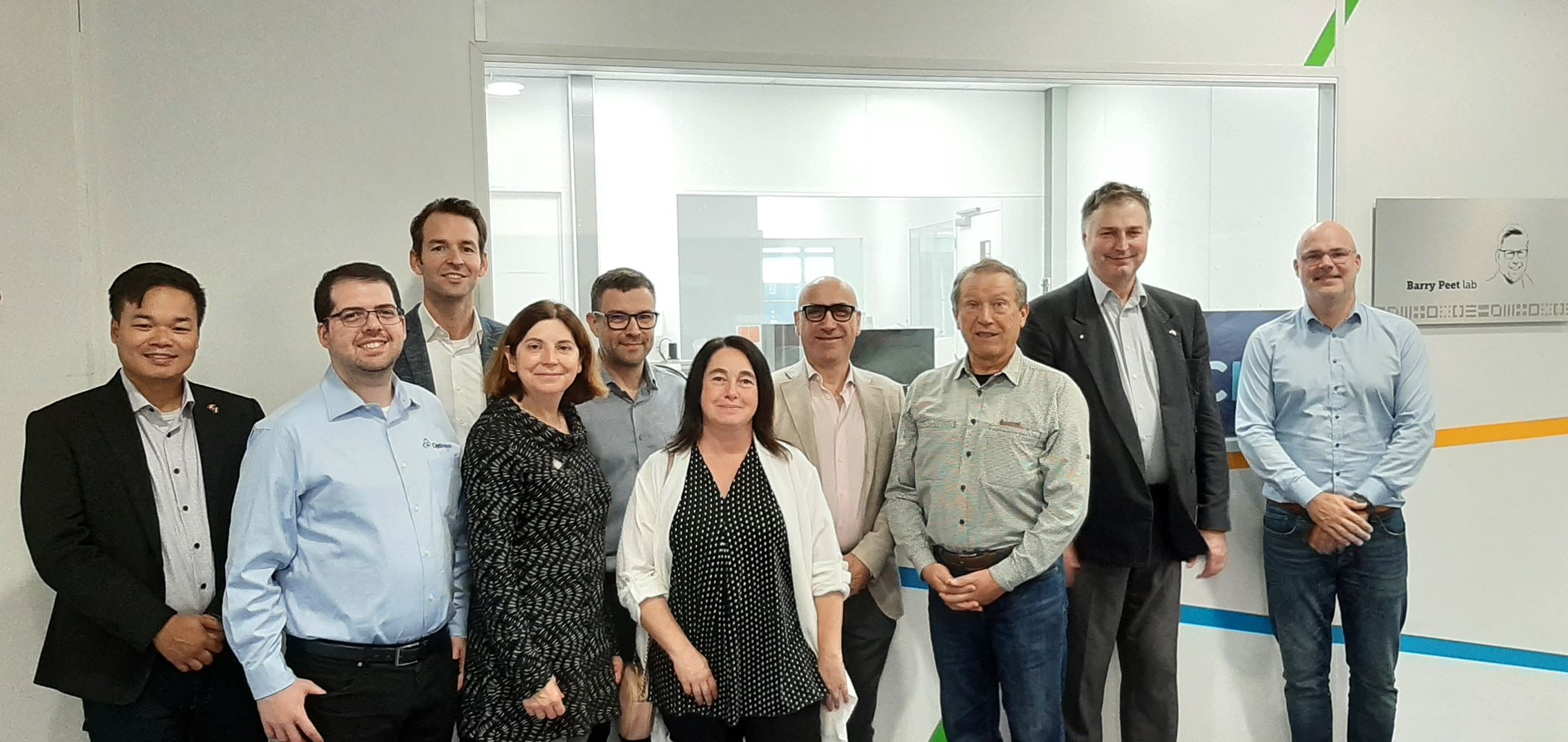 Canadian photonic companies visit CITC - CITC