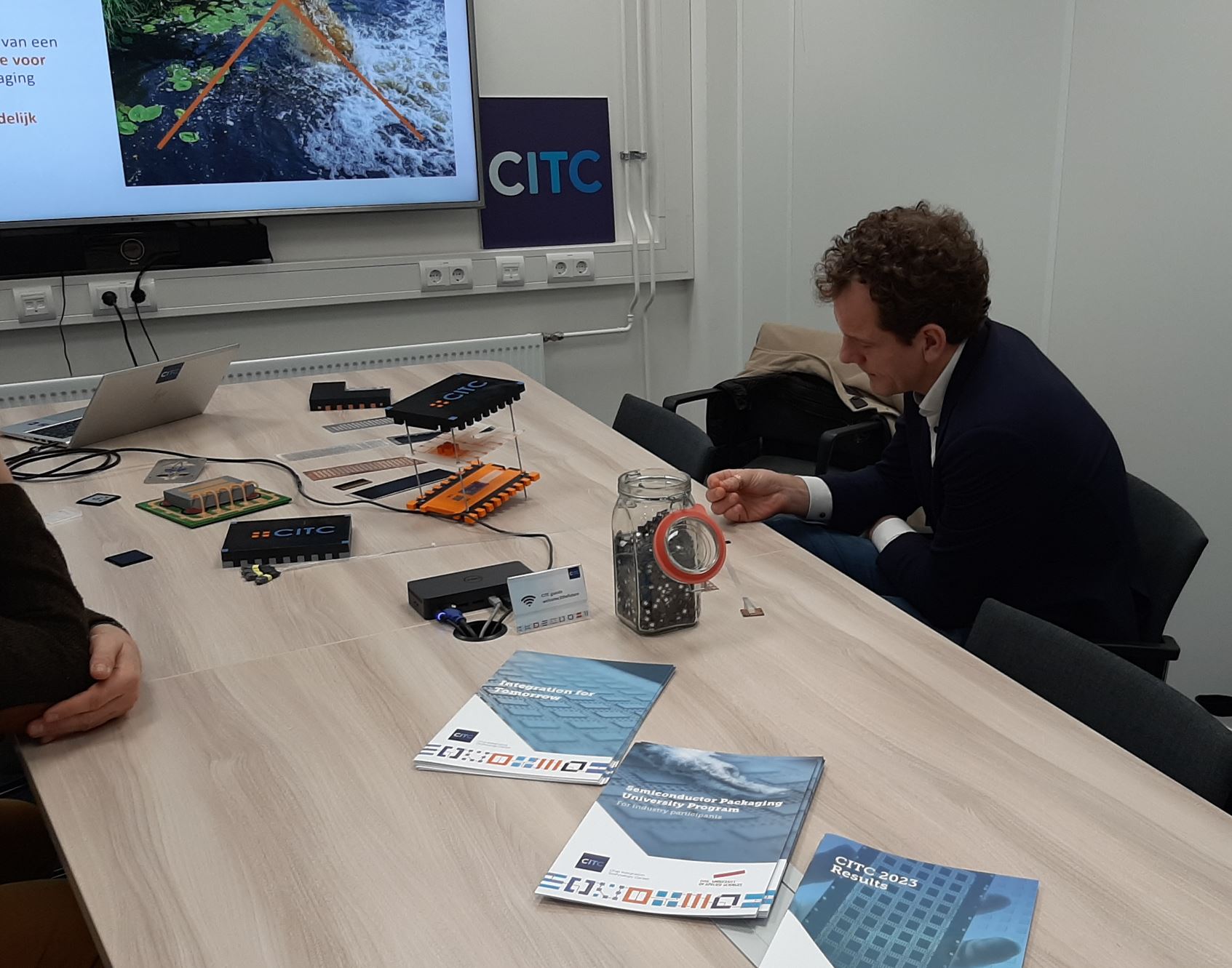 Member of Parliament visits CITC - CITC